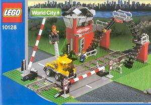 Lego Set: Train Level Crossing (World City(Trains) Leg:10128-1