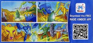 Meal Toy: Lion (Kinder Surprise, Worldwide(Joy - Bio-Transformer) Col ...