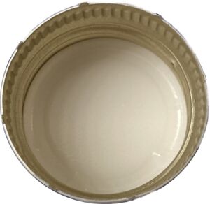 Bottle Cap: Generic White Cap (Generic Caps, ManufacturersCol:WI-MF-00005