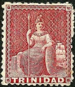 Stamp: Seated Britannia (Trinidad(Seated Britannia Definitives 1859 ...