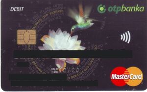 Bank Card: OTP Mastercard Debit Contactless (OTP Bank Serbia, SerbiaCol ...