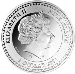 Moneda: 1 Dollar (Mermaid) (Niue) (Numismatic Product - Mythologies of ...