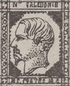 Stamp: Napoleon III (New Caledonia(Napoleon III) Mi:NC 1,Sn:NC 1,Yt:NC ...