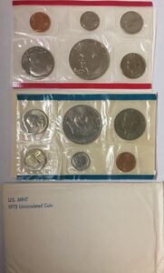 Coin: Various Dollars (Mint set 1975) (United States of America(1947 ...