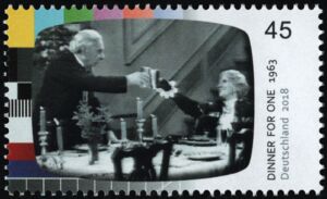 Stamp: TV Series "Dinner For One" (Germany, Federal Republic(German TV ...