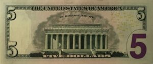 Banknote: 5 Dollars (United States of America(2006 Federal Reserve ...