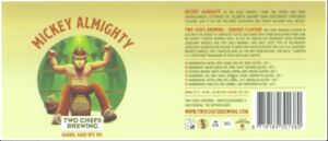 Drink Label: Mickey Almighty (Two Chefs Brewing, NetherlandsCol:NL-BEER ...