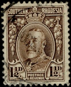 Stamp: King George V (Southern Rhodesia) (Definitives 1931-1941) Sg:GB ...