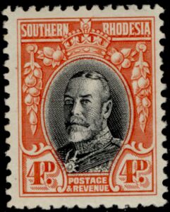 Stamp: King George V (1865-1936) (Southern Rhodesia(Definitives 1931 ...