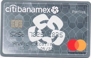 Bank Card: Perfiles (Banamex, MexicoCol:MX-MC-0168