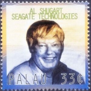 Stamp: Al Shugart - Seagate Technologies (Palau(The Information Age) Mi ...