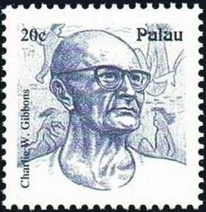 Stamp: Charlie W. Gibbons (Palau(Personalities) Mi:PW 1431I,Sn:PW 487 ...