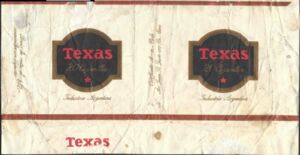 Cigarette Pack: Texas (Argentina) Col:AR-CT-1087