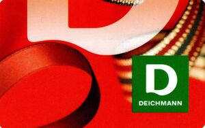 Gift Card: Red ribbon (Deichmann, Germany, Federal Republic(Deichmann ...