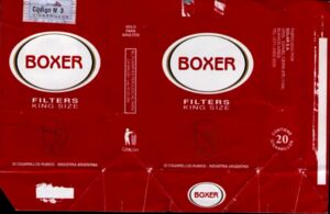 Cigarette Pack: Boxer (Argentina) Col:AR-CT-1095