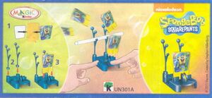 Meal Toy: Shooting game (Kinder Surprise, Mexico(Kinder - SpongeBob ...