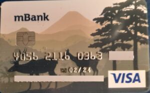 Bank Card: mBank (BRE Bank SA/MultiBank/mBank, Poland) Col:PL-VI-0635