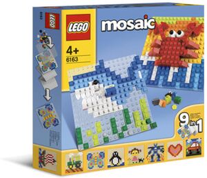 Lego Set: A World of LEGO Mosaic (Creator) (Mosaic) Leg:6163-1