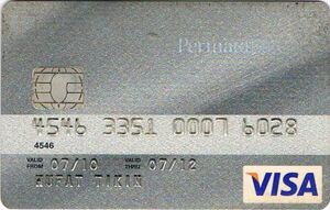 Bank Card: Permata Bank (Permata Bank, IndonesiaCol:ID-VI-0106.01