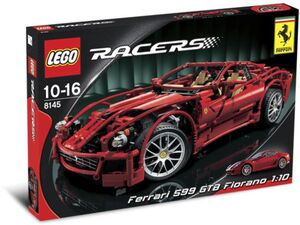 Lego Set: Ferrari 599 GTB Fiorano 1:10 (Racers(Ferrari) Leg:8145-1