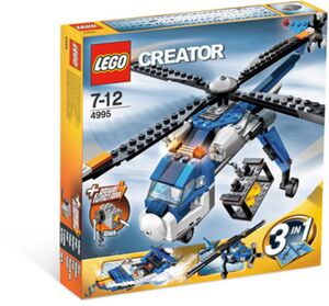 Lego Set: Cargo Copter (Creator(3 in 1) Leg:4995-1