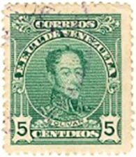 Stamp: Simón Bolívar (Venezuela(Simón Bolívar - Different Frames) Mi:VE 310,Sn:VE 270,Yt:VE 210A ...