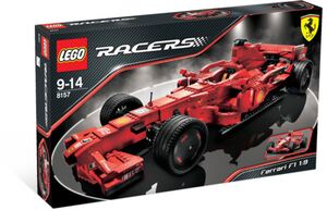 Lego Set: Ferrari F1 1:9 (Racers(Ferrari) Leg:8157-1
