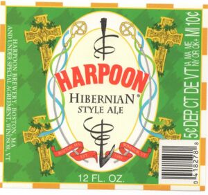 Drink Label: Harpon Hibernian style ale (Harpoon Brewery, United States ...
