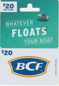 Gift Card: Whatever Floats Your Boat (BCF, Australia(Bcf) Col:AU-BCF-009-020UE