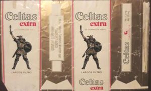 Cigarette Pack: Celtas Extra (Spain(Celtas Extra) Col:ES-CT-0172
