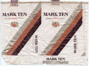 Cigarette Pack: Mark Ten (BrazilCol:BR-CT-0324