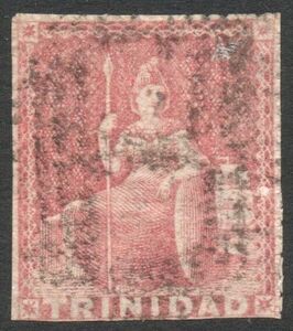 Stamp: Seated Britannia (Trinidad(Seated Britannia Definitives 1859 ...