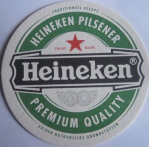 Beer Coaster: Heineken (Heineken, NetherlandsCol:NL-004649