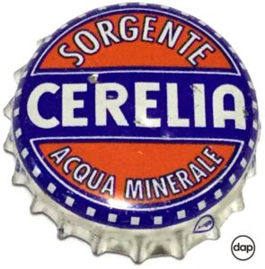 Bottle Cap: Cerelia (Sorgennte Acqua, ItalyCol:WA-IT-00123
