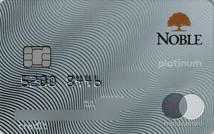 Bank Card: Platinum Noble Credit (Getin Noble Bank, PolandCol:PL-MC-0587