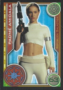 Game Card: Padmé Amidala (Star Wars(Star Wars: El Camino de los Jedi ...