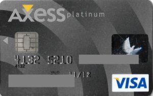 Bank Card: Axess-Platinum (Akbank T.A.Ş., Türkiye (Turkey)Col:TR-VI ...