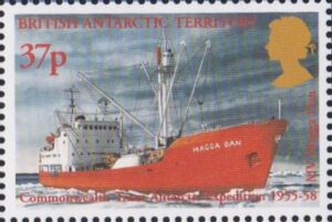 Stamp: MV Magga Dan (British Antarctic Territory (BAT)(Trans-Antarctic ...