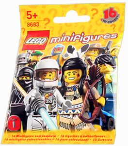 Lego Set: Cheerleader (Collectable Minifigures(Series 01) Leg:8683-2