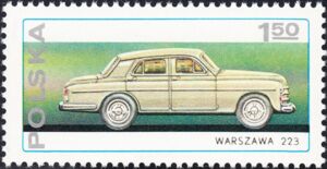Stamp: Warszawa 223 (Poland(Automobiles, Zeran Factory, Warsaw, 25th ...