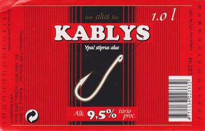 Drink Label: Kablys (Birzai - UAB “Biržų alus”, LithuaniaCol:LT-BEER-000928