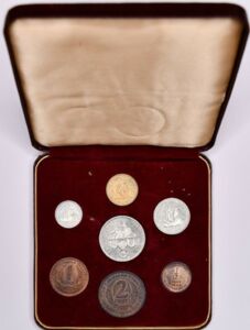 Coin: Various Dollars (Proof set 1955) (East Caribbean States(1955 ...