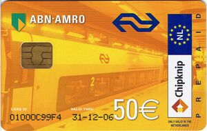 Functional Card: Chipknip ABN-AMRO / NS - 50 Euro (Multifunction Cards ...