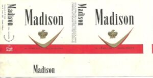 Cigarette Pack: Madison (ArgentinaCol:AR-CT-1323