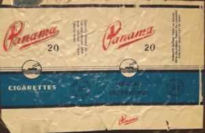 Cigarette Pack: Panama (PeruCol:PE-CT-0034