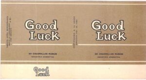 Cigarette Pack: Good Luck (ArgentinaCol:AR-CT-1362