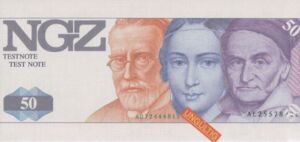 Banknote: 50 Fantasy Mark (Fantasy Issues(Test Banknotes) Col:GER-NGZ-50