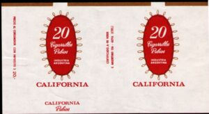 Cigarette Pack: California (ArgentinaCol:AR-CT-1409
