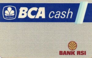 Bank Card: BCA cash (Bank Central Asia, IndonesiaCol:ID-GM-0011.04