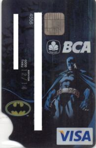 Bank Card: Batman (Bank Central Asia, Indonesia) Col:ID-VI-0111